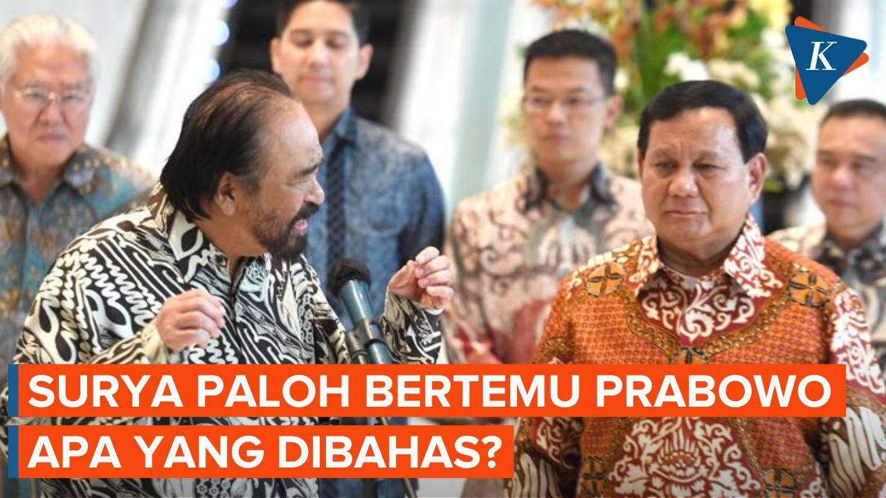 Surya Paloh Bakal Temui Prabowo Subianto di Hambalang Hari Ini ...