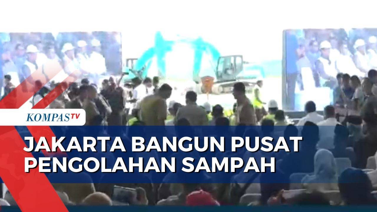 Jakarta Bangun Pusat Pengolahan Sampah di Rorotan - Kompas TV | Vidio