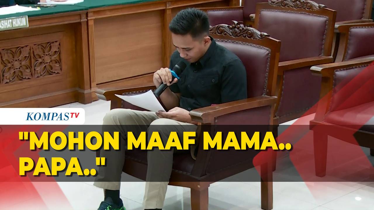Suara Bergetar Eliezer Baca Pleidoi: Minta Maaf ke Orang Tua Hingga ...
