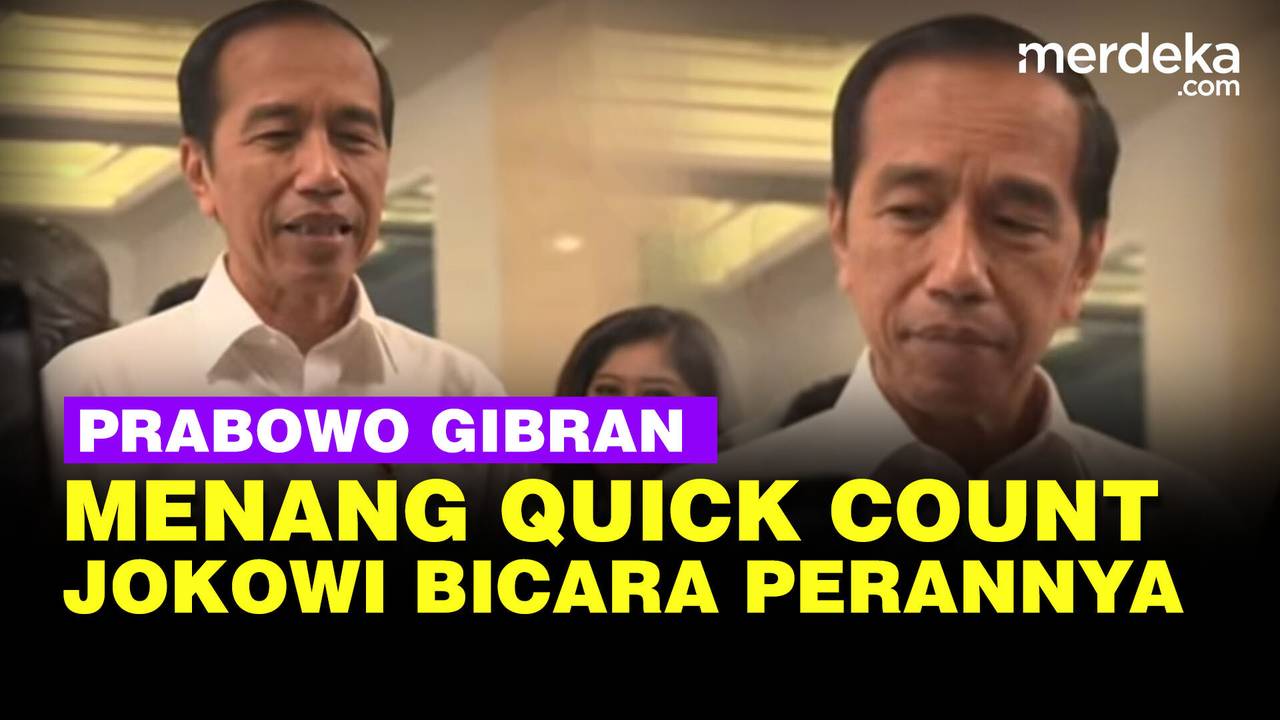 Usai Prabowo Gibran Menang Quick Count, Jokowi Blak-blakan Bicara ...