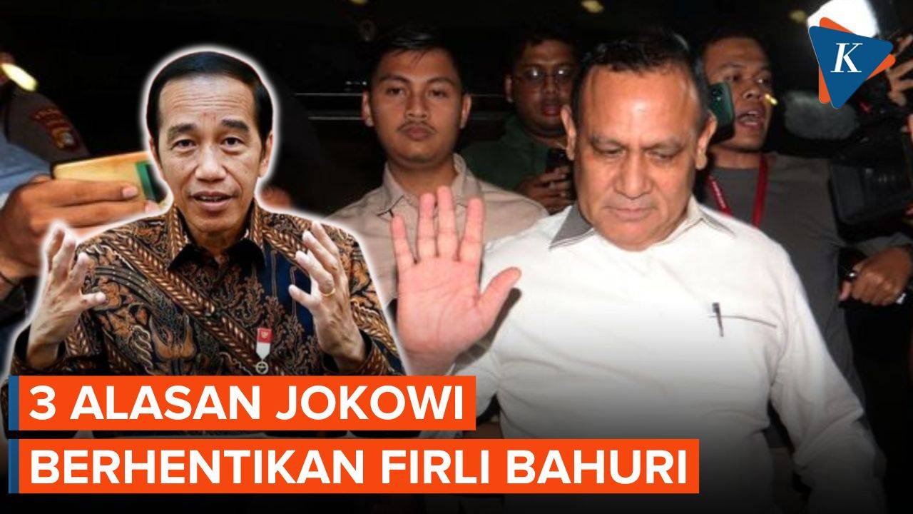 Istana Beberkan Sederet Pertimbangan Jokowi Berhentikan Firli Bahuri ...