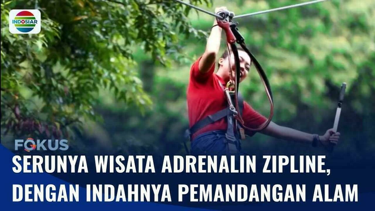 Serunya Wisata Adrenalin Zipline di Bogor, Jalur Panjang Sampai 2,1 ...