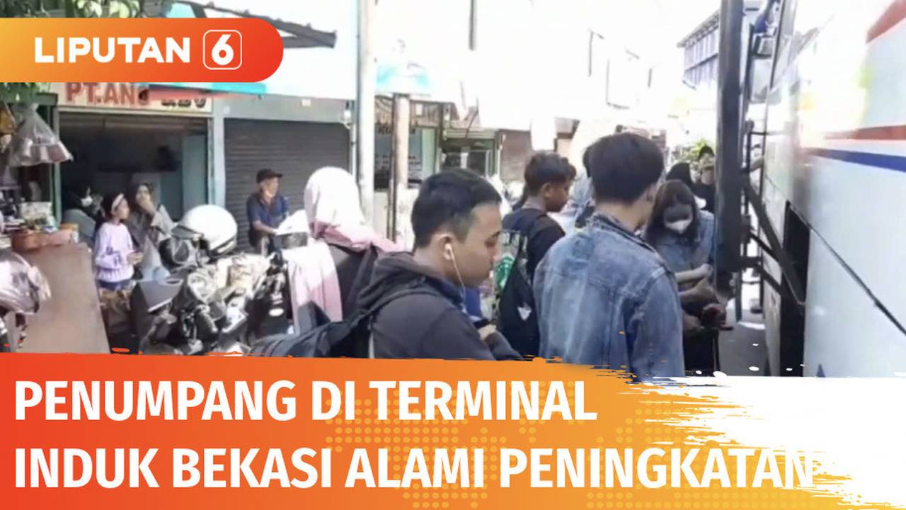 Jumlah Penumpang Bus di Terminal Induk Kota Bekasi Meningkat | Liputan ...