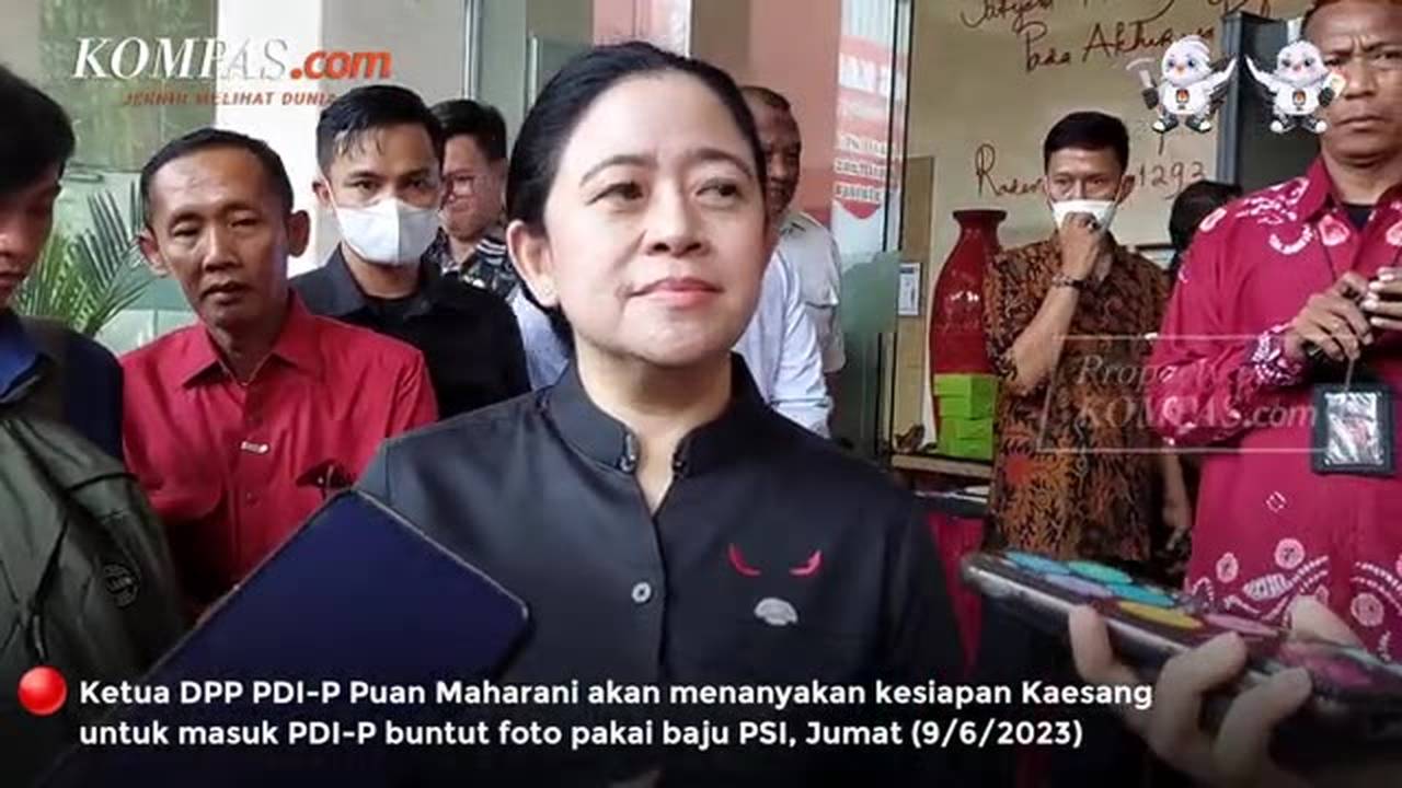 Puan Akan Tanya Kesiapan Kaesang Masuk PDI-P Buntut Foto Pakai Baju PSI ...