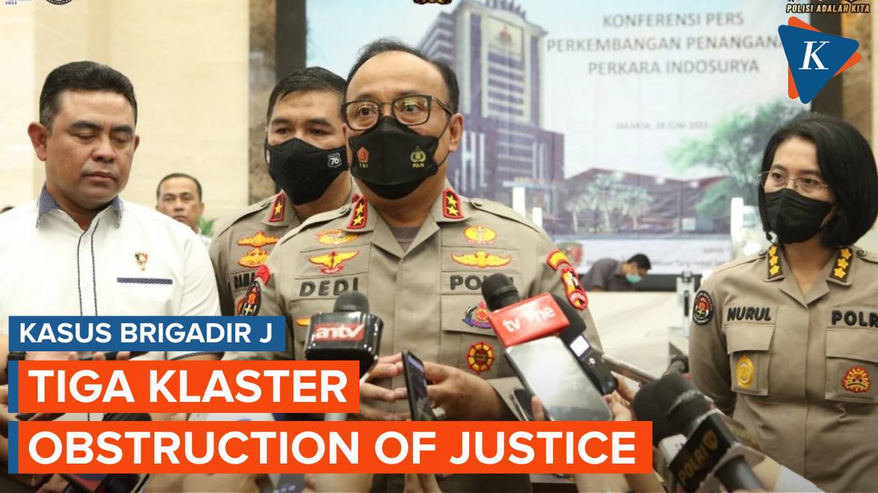 Polri: Ada Tiga Klaster Obstruction of Justice terkait Kasus Tewasnya Brigadir J - Kompascom | Vidio
