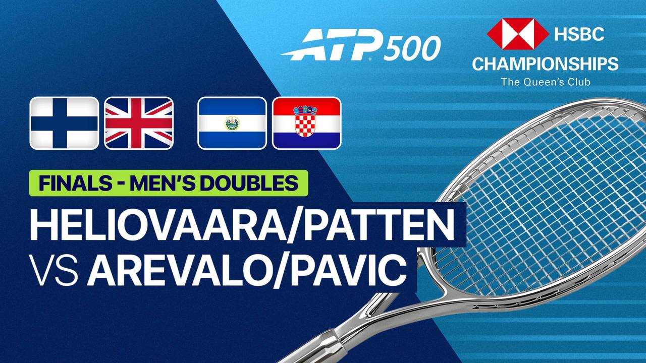 Harri Heliovaara/Henry Patten vs Marcelo Arevalo/Mate Pavic - Final ...