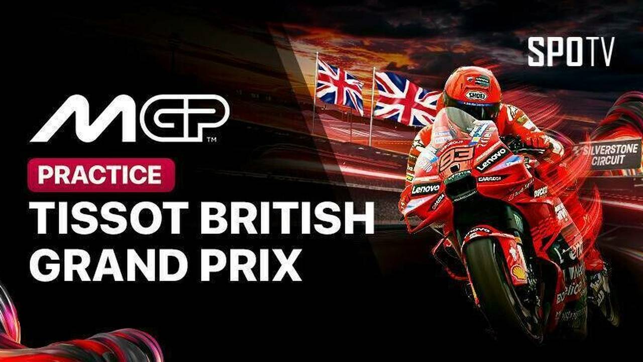 MotoGP Practice: MotoGP 2025 Round 7 - Tissot British Grand Prix - Full ...