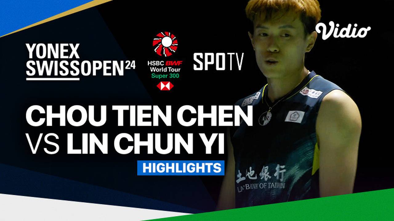 Men's Singles Final: Chou Tien Chen (TPE) vs Lin Chun Yi (TPE) | YONEX ...