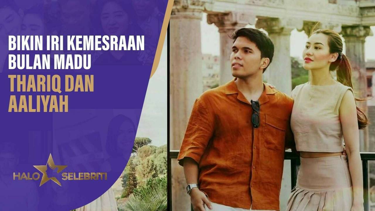Bikin Iri Kemesraan Bulan Madu Thariq Halilintar dan Aaliyah Massaid | Halo Selebriti | Vidio