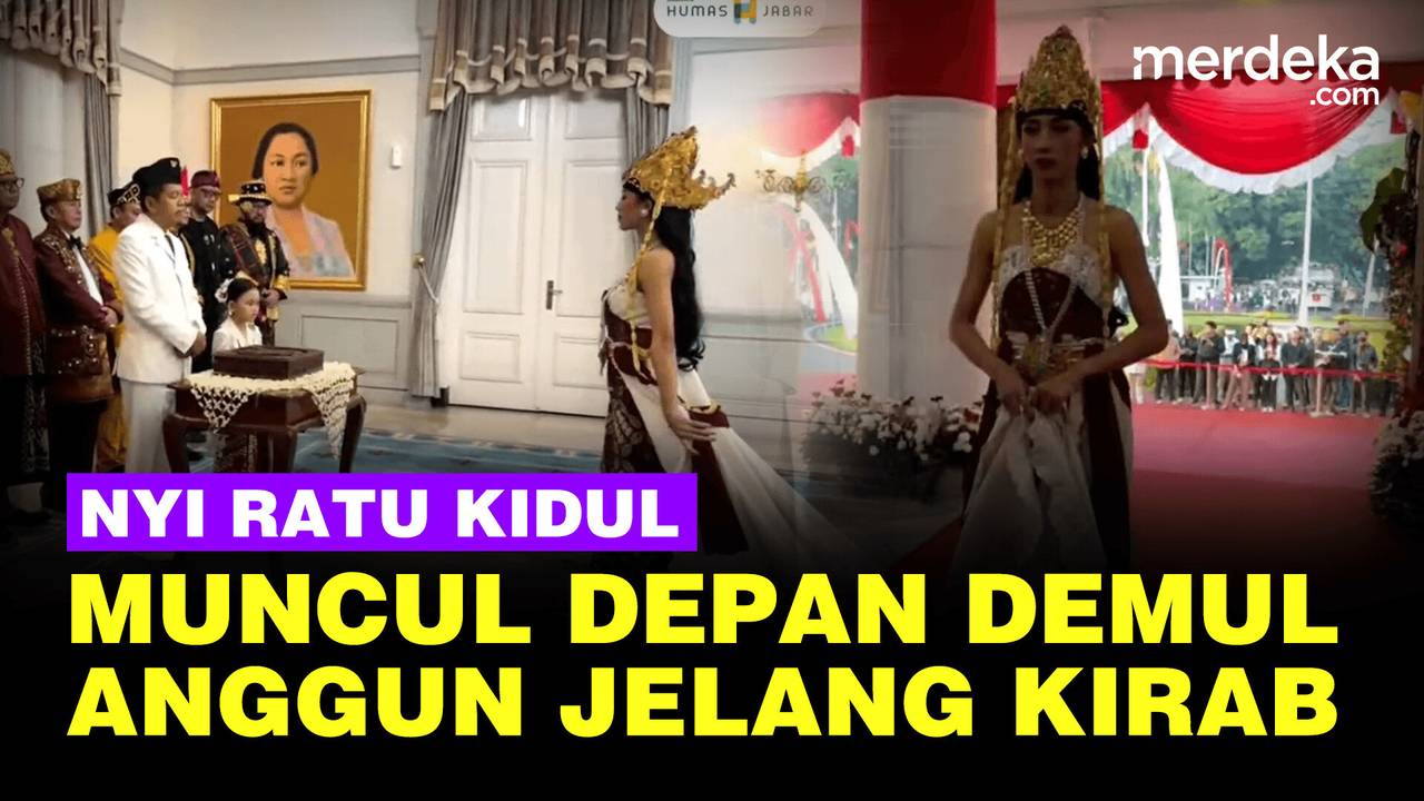 Nyi Ratu Kidul Muncul Berbalut Merah Putih Depan Dedi Mulyadi, Jelang ...