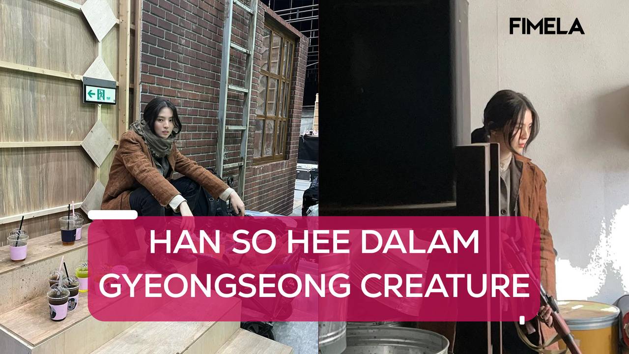 8 Potret Han So Hee di Balik Layar Gyeongseong Creature, Bikin Tak ...