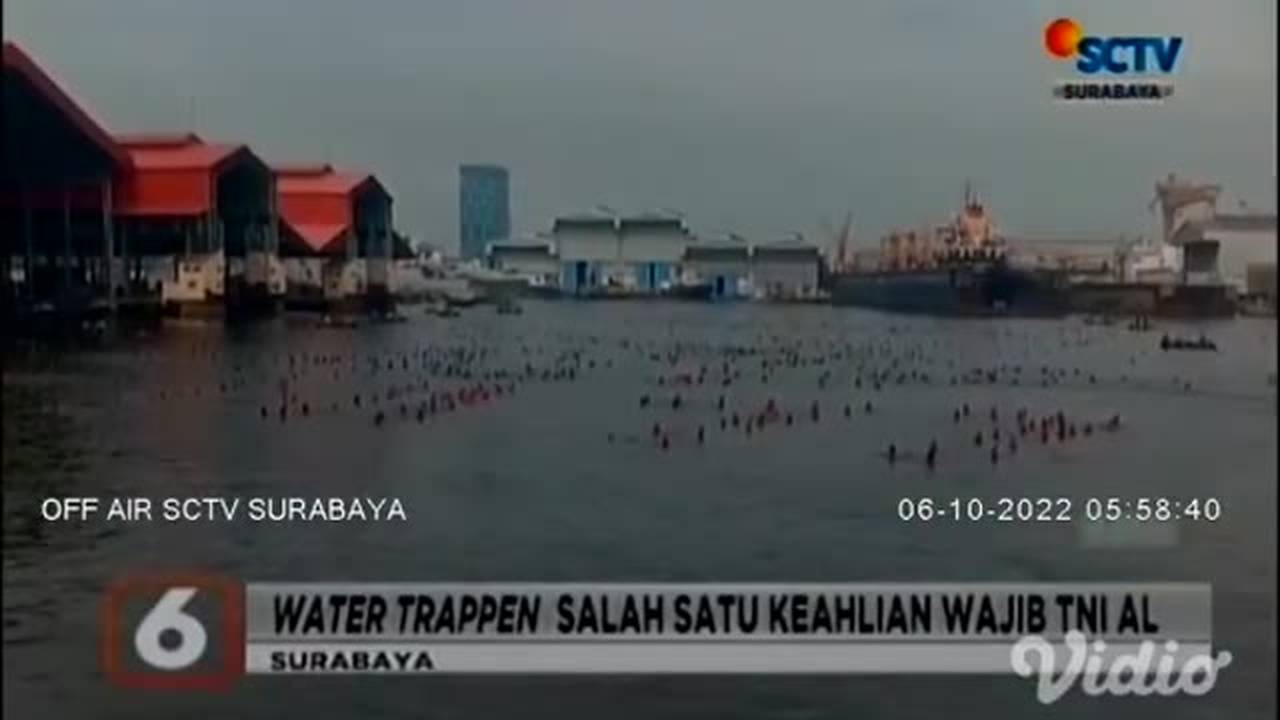 Koarmada II Gelar Water Trappen Pecahkan Rekor Muri - SCTV Regional | Vidio