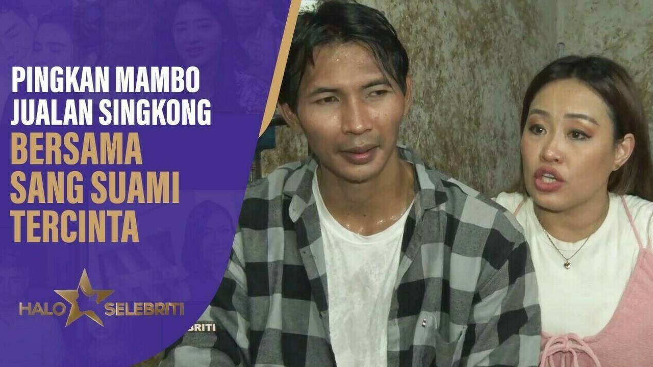 Romantis! Pingkan Mambo Jualan Singkong Bersama Suami? | Halo Selebriti | Vidio