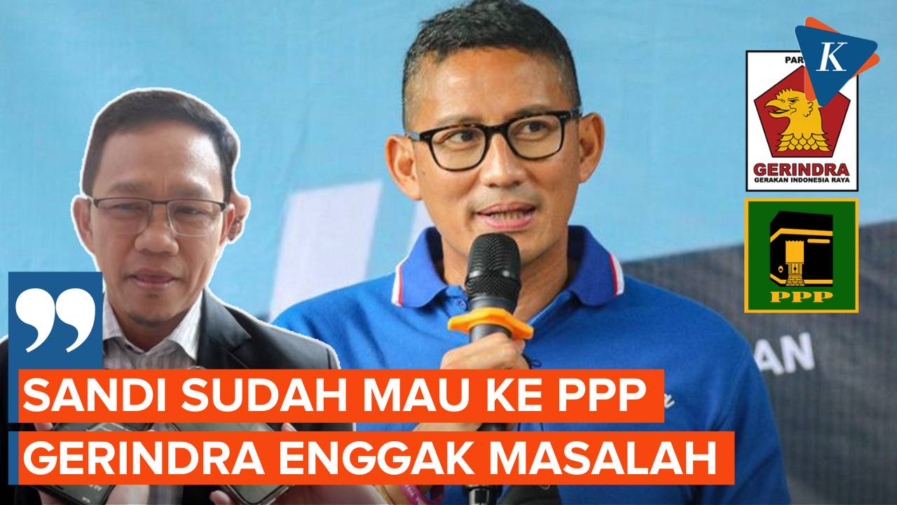 Sandiaga Uno Segera Bergabung dengan PPP, Begini Tanggapan Gerindra - Kompascom | Vidio