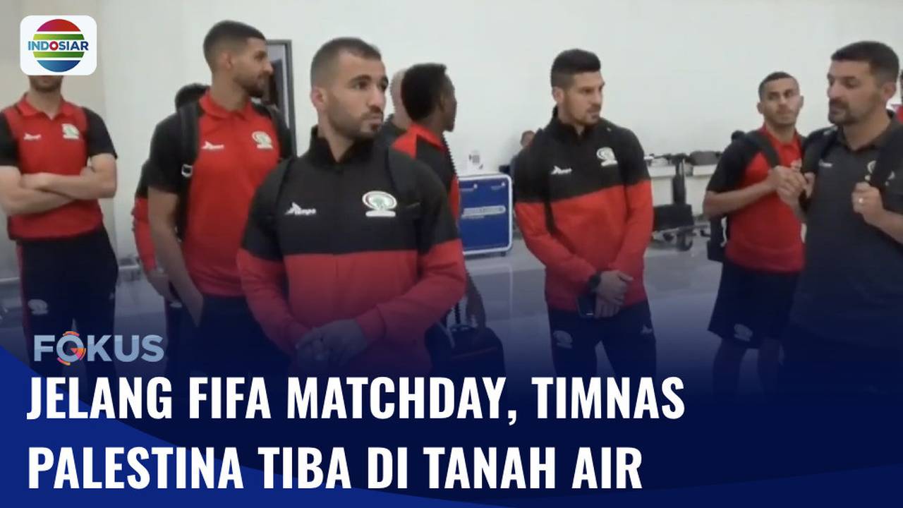 Rombongan Pemain dan Ofisial Timnas Palestina Telah Tiba di Indonesia ...