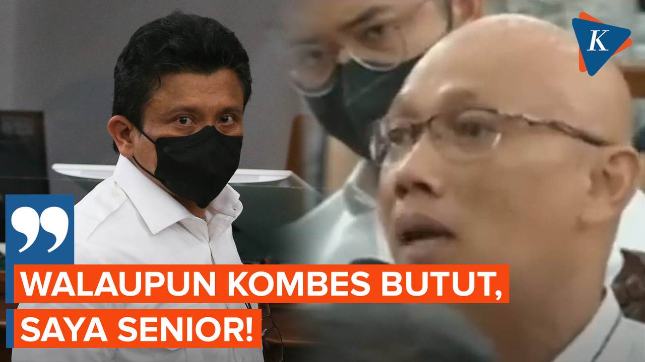 Eks Kabag Gakkum Susanto Haris Ungkap Kekesalan Saat Diperintah Sambo ...