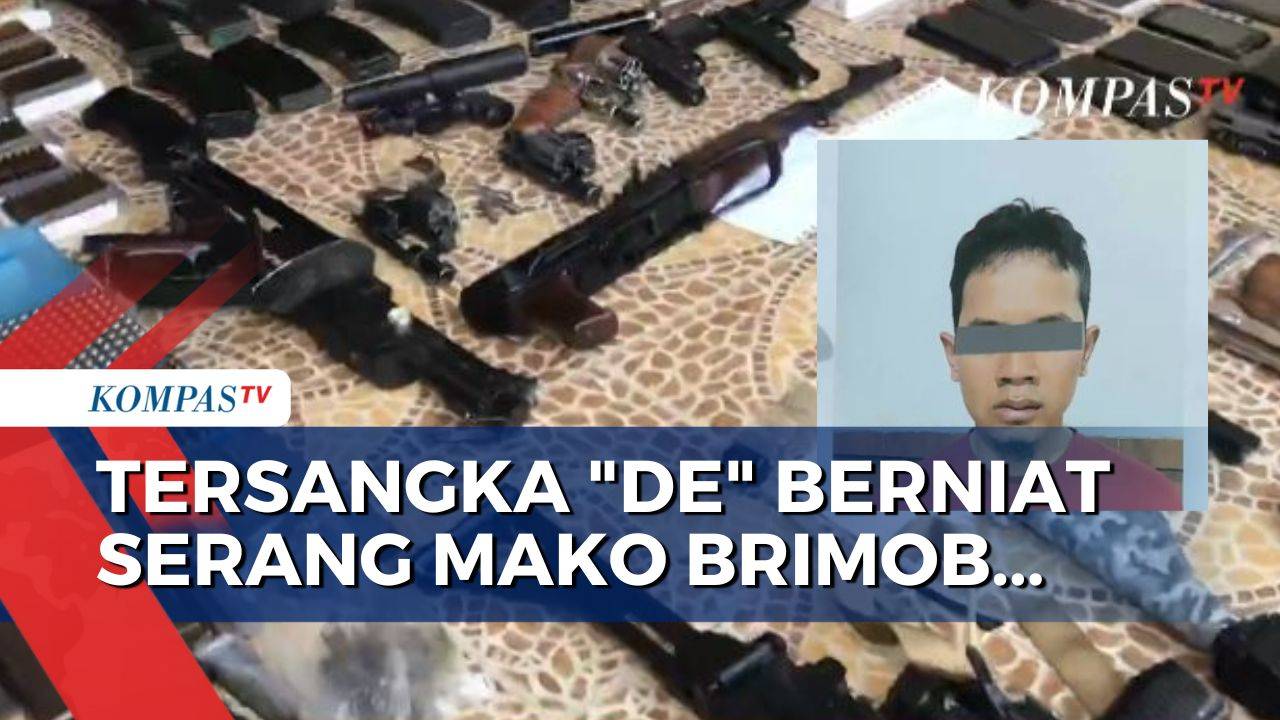 Tersangka Kasus Terorisme 'DE' Diduga Berencana Serang Mako Brimob dan ...