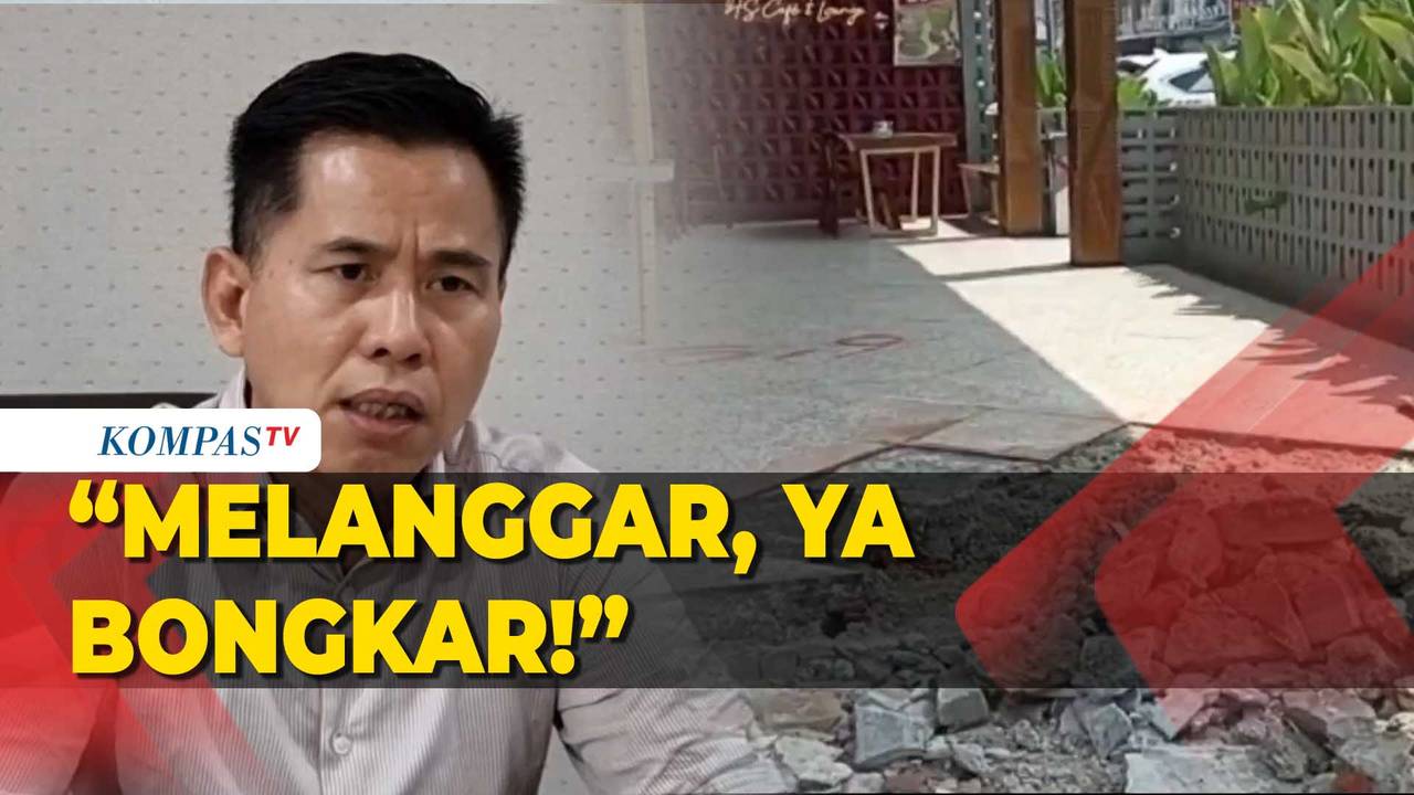 Ketua RT 11 RW 3 Pluit Dorong Pemilik Ruko Makan Bahu Jalan Bongkar ...