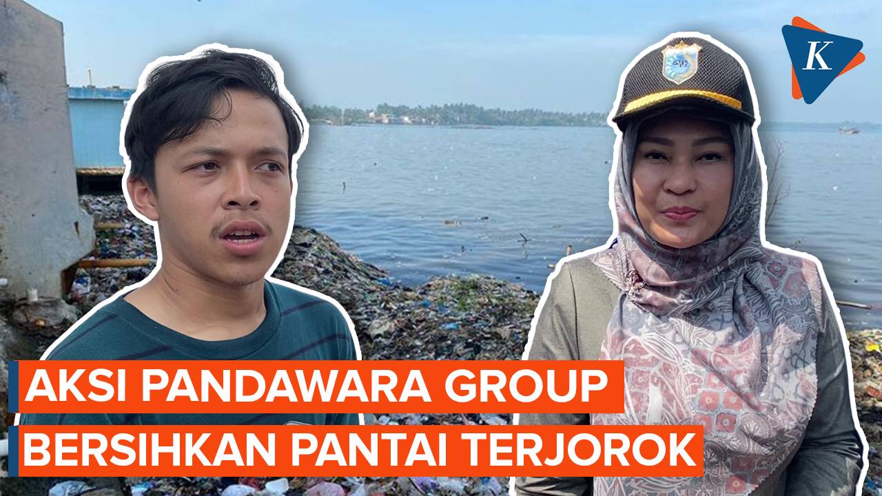 Pandawara Group Bersihkan Pantai yang Disebut Terjorok di Indonesia ...
