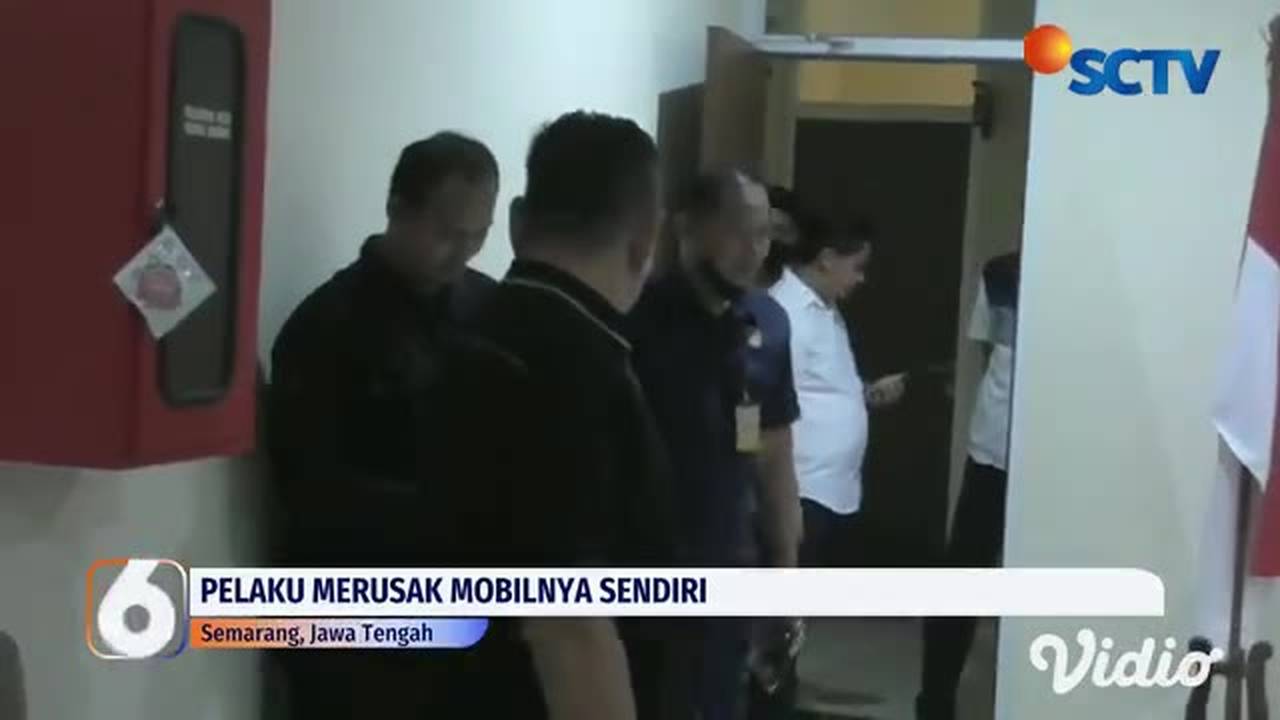 Viral, Anggota Polisi Merusak Mobil - SCTV Regional