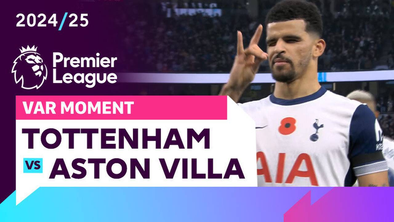 Momen VAR | Tottenham vs Aston Villa | Premier League 2024/25 | Vidio