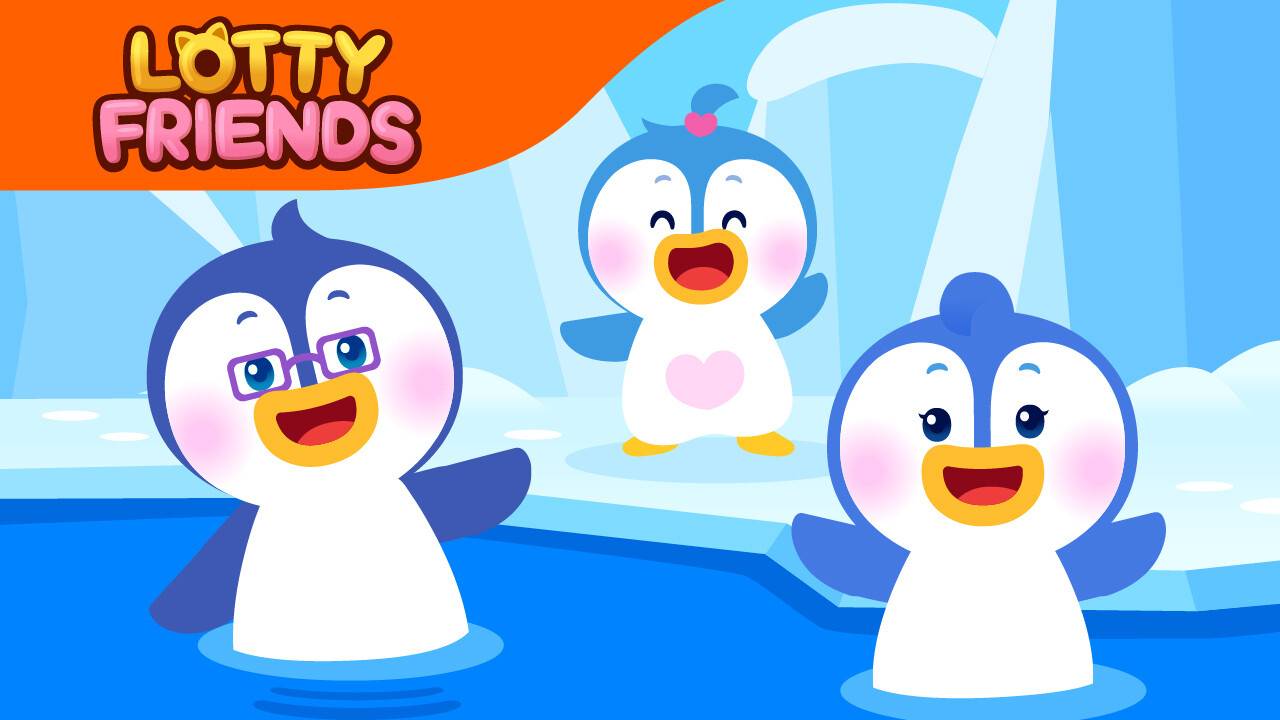 Lotty Friends - Animal Songs - Penguin Family (2024) | Vidio
