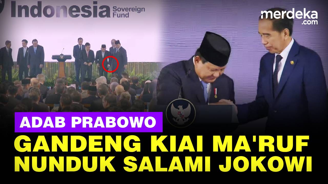 Momen Adab Presiden Prabowo Saat Bangun Danantara, Gandeng Kiai Ma'ruf ...