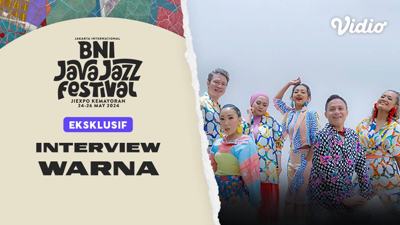 Exclusive Interview With Warna at BNI Java Jazz Festival 2024 | Vidio