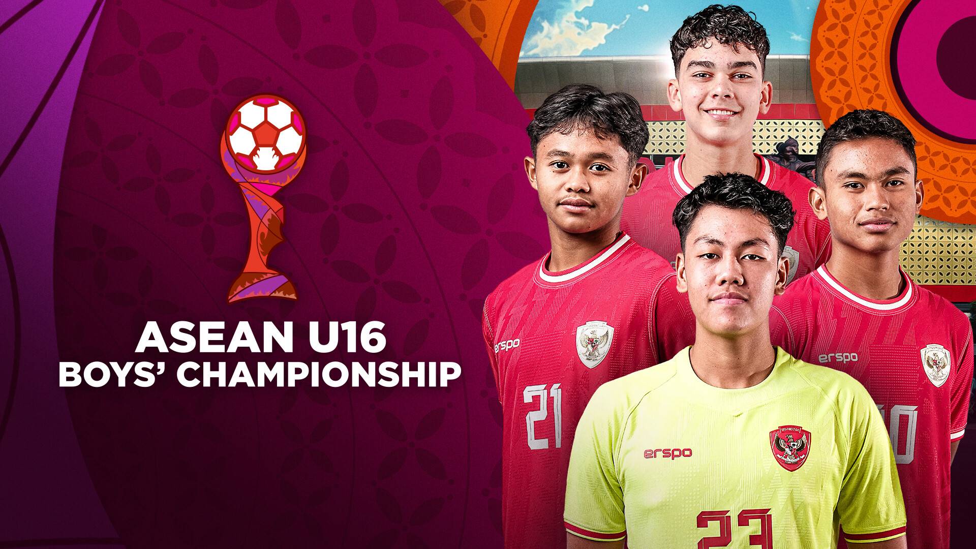 Live Streaming ASEAN U16 Boys Championship