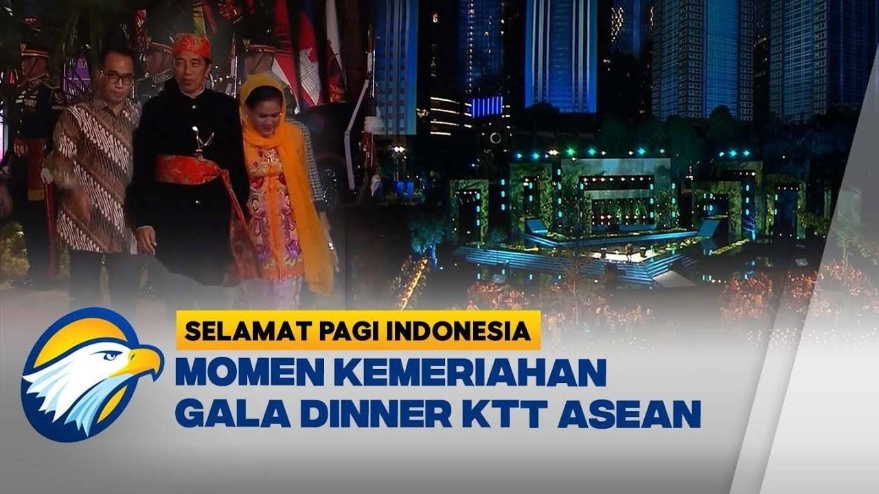 Keramaian Malam Gala Dinner KTT Ke-43 ASEAN - METRO TV | Vidio