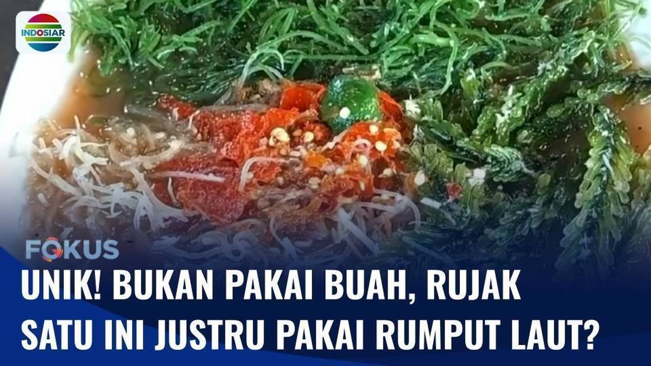 Kuliner Khas Bali, Rujak ‘Bulung’ Rumput Laut dengan Kuah Pindang Pedas ...