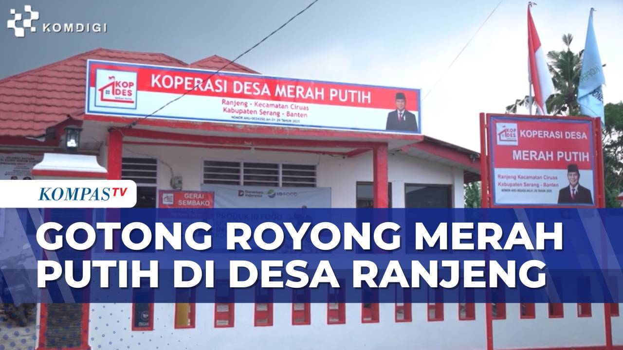 Perkuat Ekonomi Rakyat, Semangat Gotong Royong Merah Putih di Desa ...