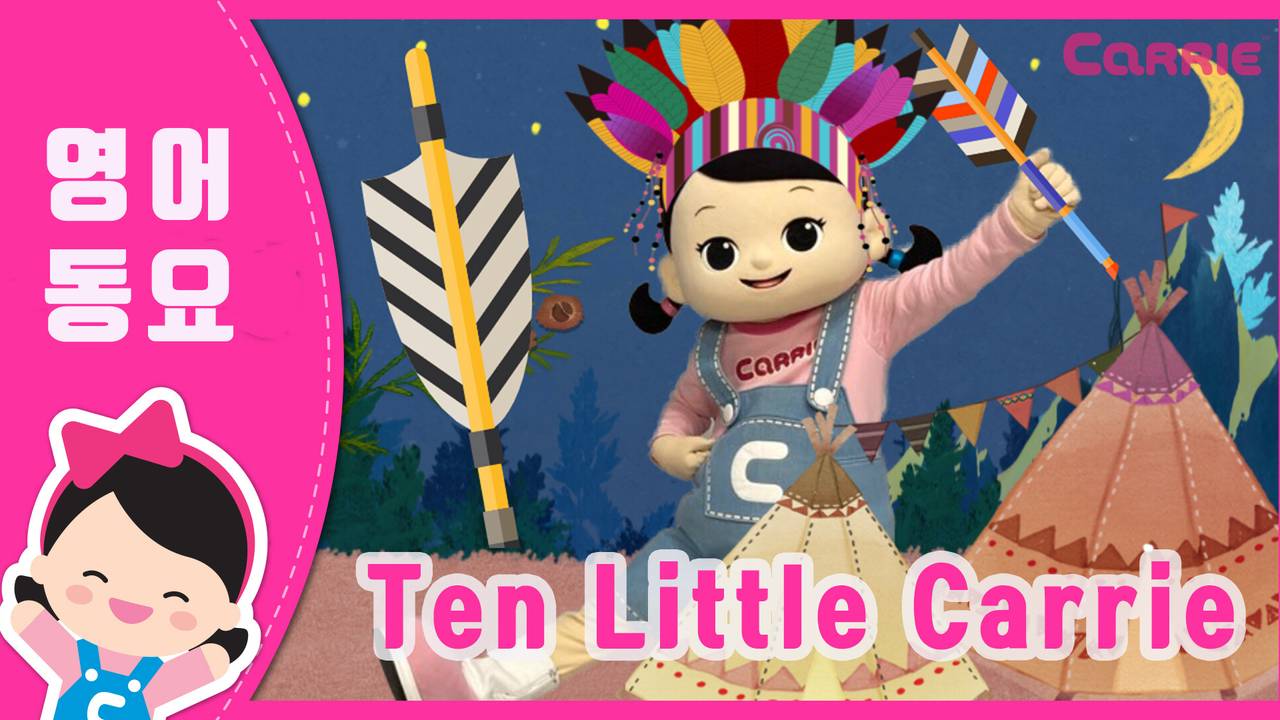 Hello Carrie - Nursery Rhyme - Ten Little Carrie Pop! (2022) | Vidio