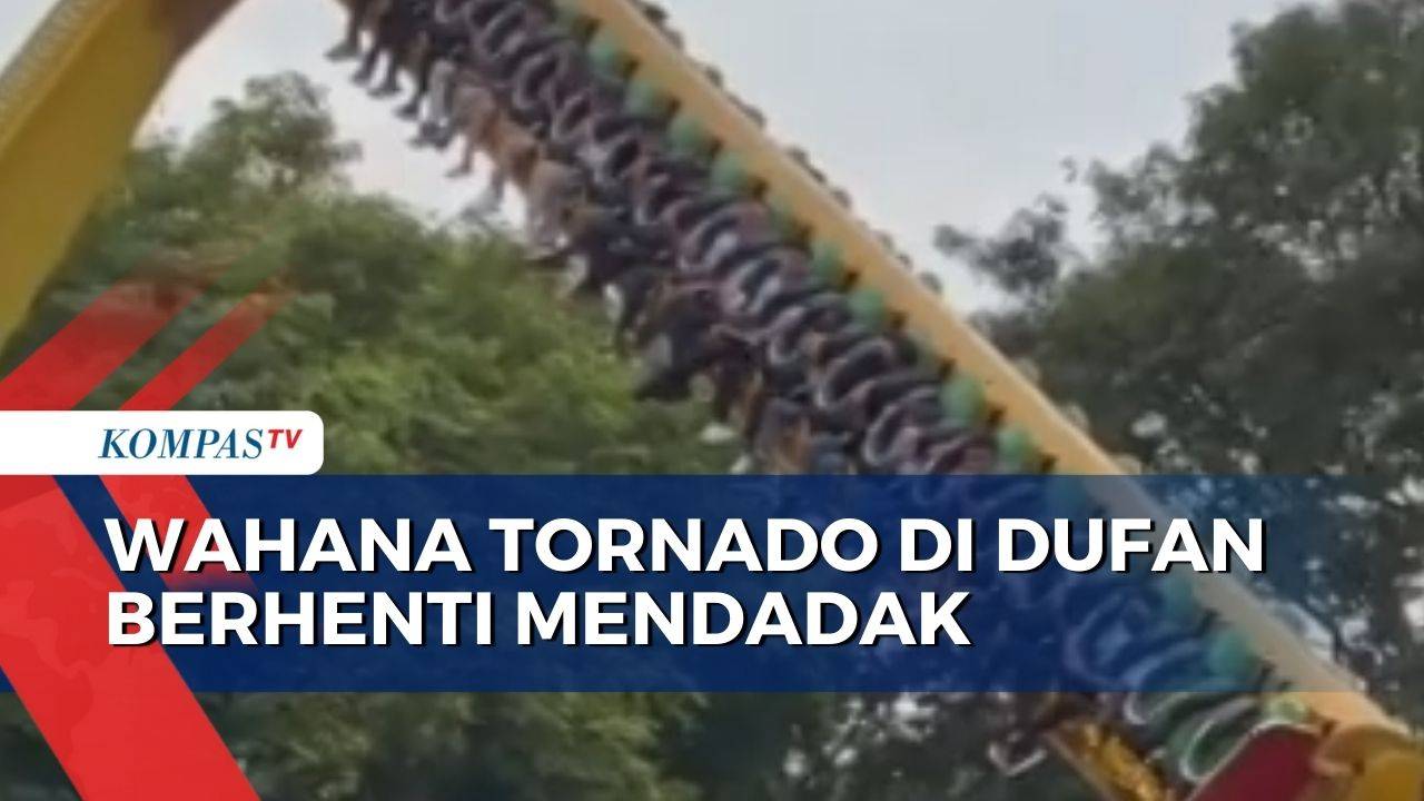Viral! Wahana Tornado Dufan Berhenti Mendadak saat Dinaiki Pengunjung - Kompas TV | Vidio