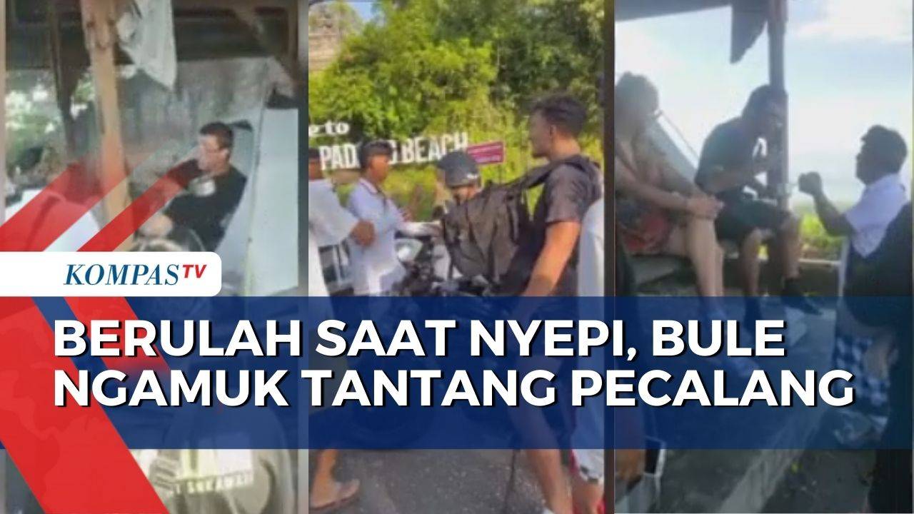 Berulah di Hari Raya Nyepi, Bule di Bali Ngamuk dan Tantang Pecalang ...