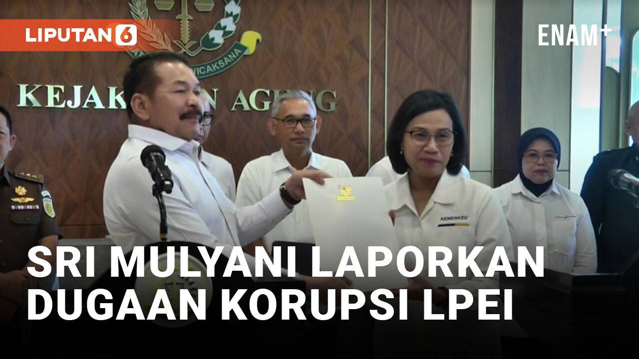 Sri Mulyani Datangi Kejaksaan Agung, Laporkan Dugaan Korupsi LPEI ...