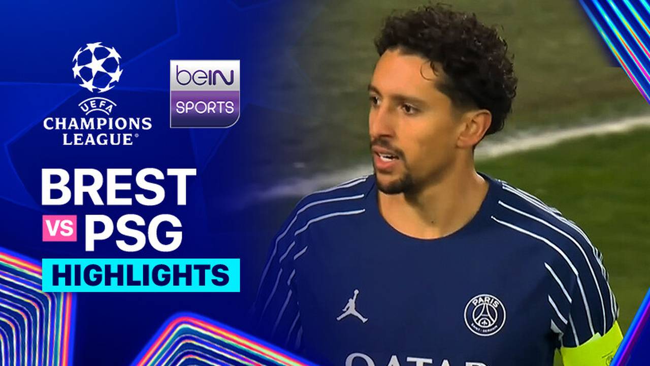 Brest vs PSG - Highlights | UEFA Champions League 2024/25 | Vidio