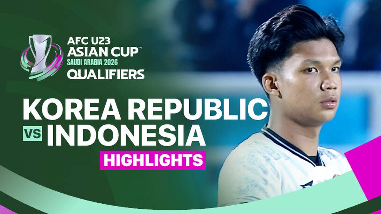 Korea Republic vs Indonesia - Highlight | AFC U-23 Asian Cup 2026 ...