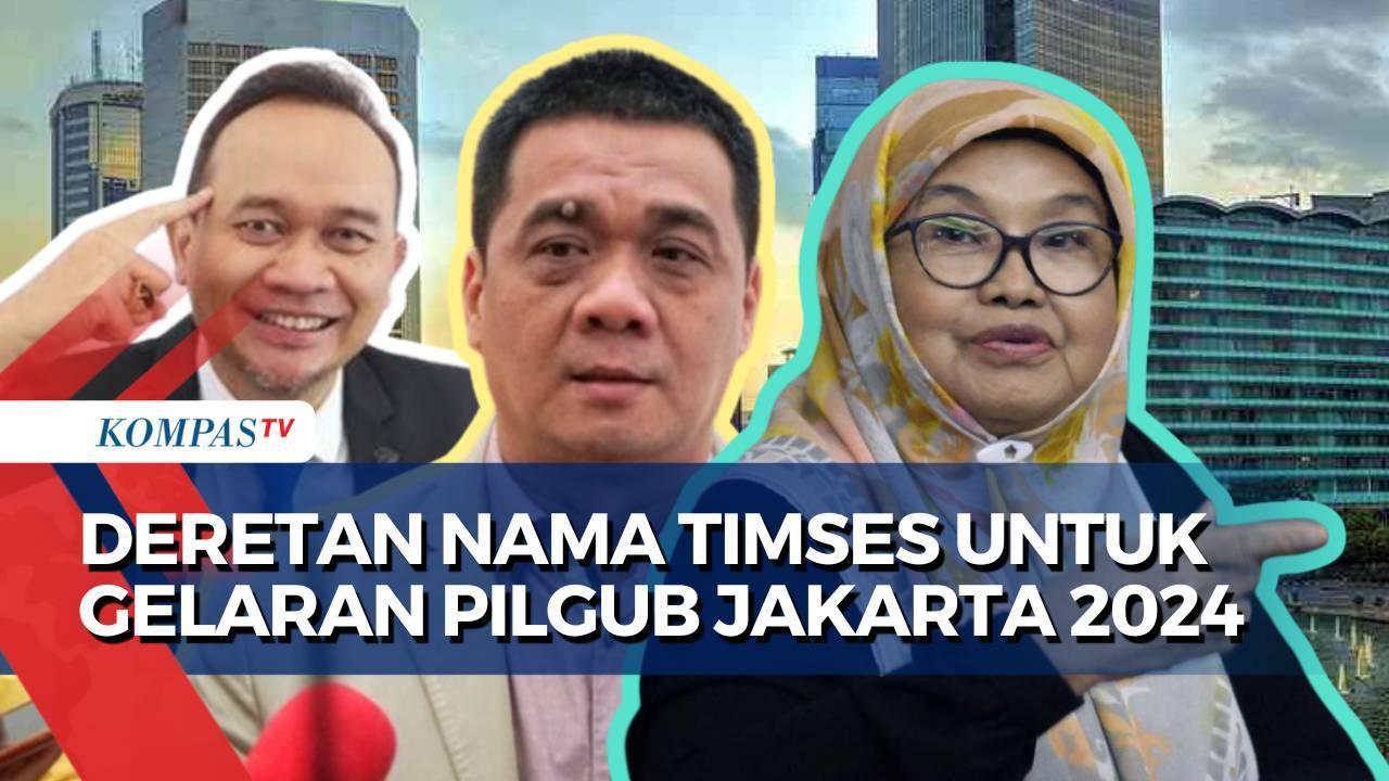 Simak Sederet Nama Timses di Pilgub Jakarta: Cak Lontong, Riza Patria ...