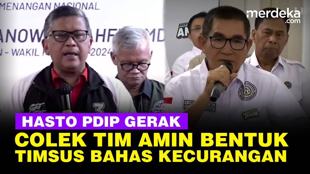 Hasto PDIP Bergerak Ajak Timnas AMIN Bentuk Timsus Bahas Kecurangan ...
