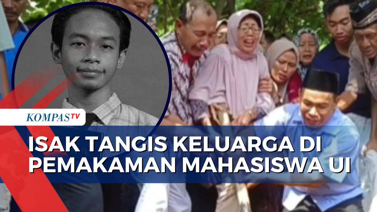 Dibunuh Senior, Prosesi Pemakaman Muhammad Naufal Zidan Diwarnai Isak ...