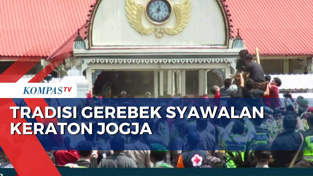 Antusiasme Warga Sambut Tradisi Gerebek Syawalan Keraton Jogja - Kompas ...