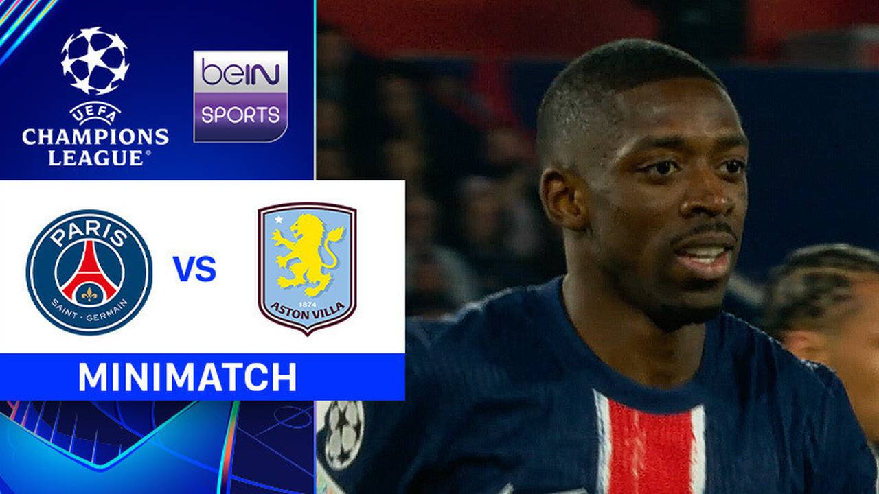 PSG vs Aston Villa - Mini Match | UEFA Champions League 2024/25 | Vidio