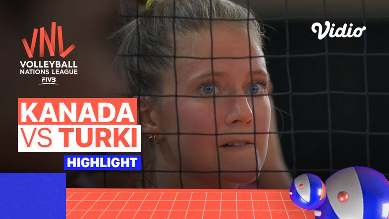 Match Highlights Kanada Vs Turki Womens Volleyball Nations League