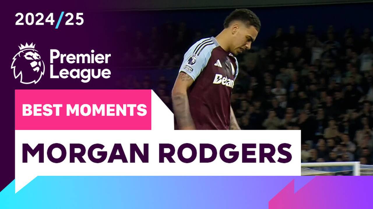 Aksi Morgan Rodgers | Brighton vs Aston Villa | Premier League 2024/25