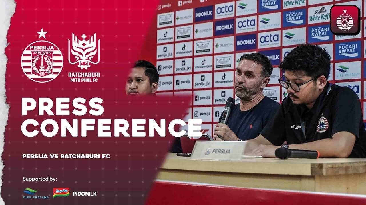 Persija vs Ratchaburi FC | Press Conference After International ...