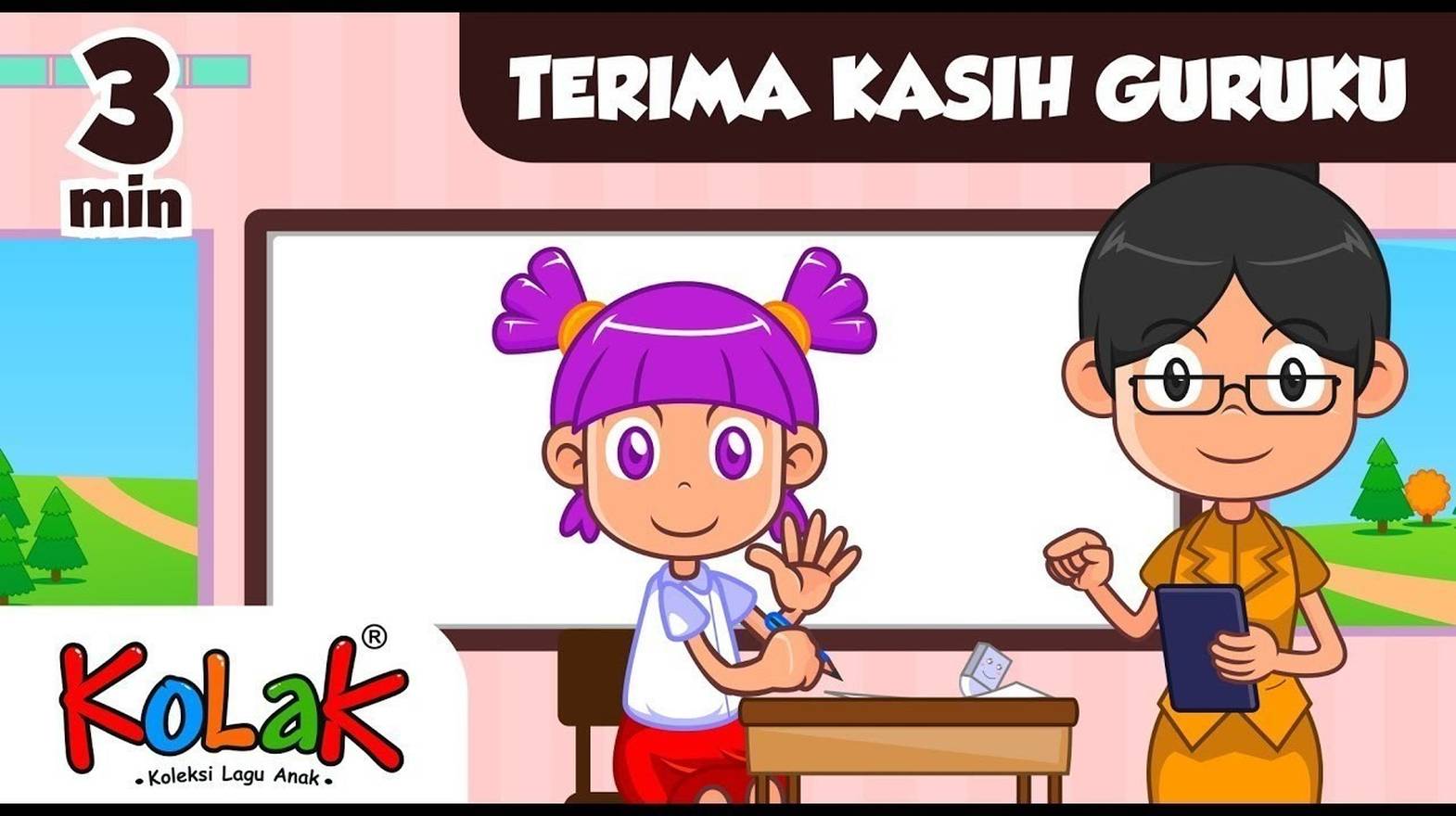 Terima Kasih Guruku - Lagu Anak Indonesia | Vidio