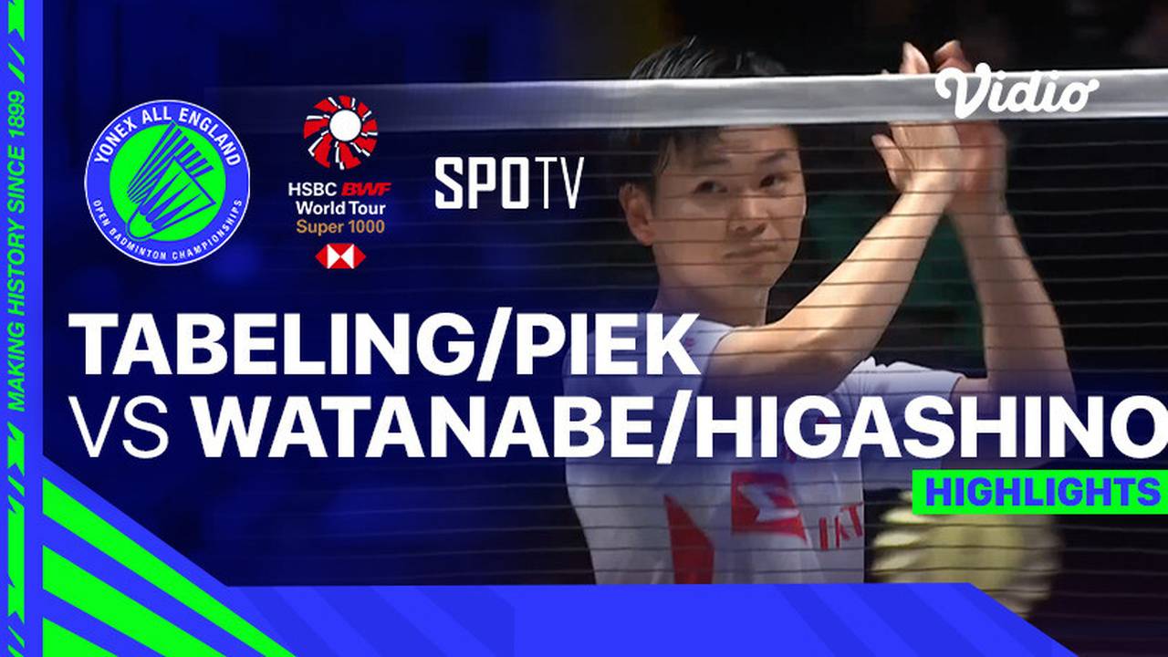 Mixed Doubles Semifinal: Robin Tabeling/Selena Piek (NLD) vs Yuta ...