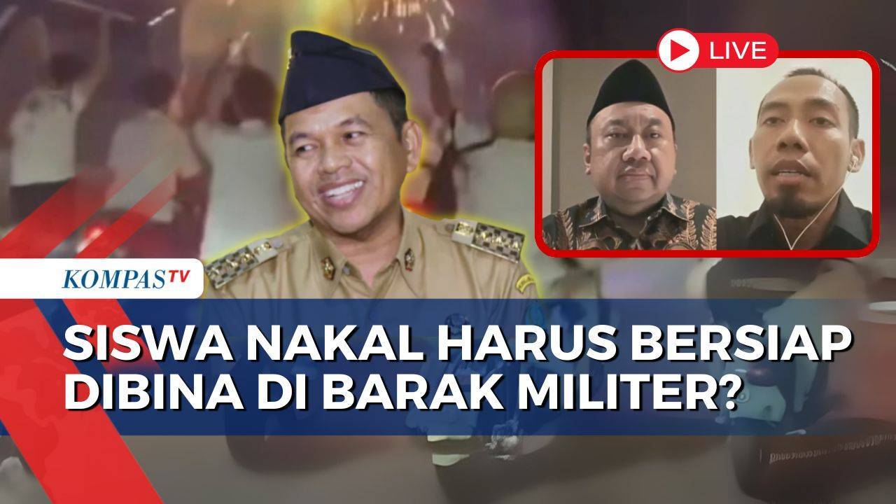 [FULL] Siswa Nakal Harus Siap-Siap Dibina di Barak Militer? Begini Beda ...