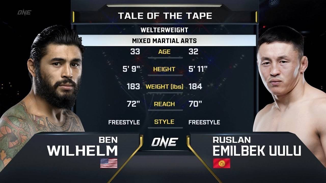 Ben Wilhelm vs. Ruslan Emilbek Uulu | ONE Championship Full Fight | Vidio